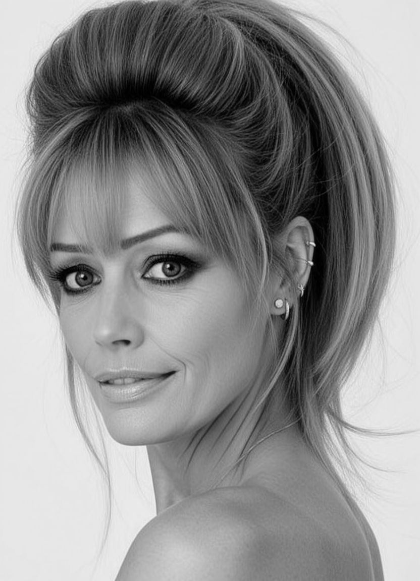 Katrina Visual Artist For Photography 2026 : Classic Hair Monotone ...