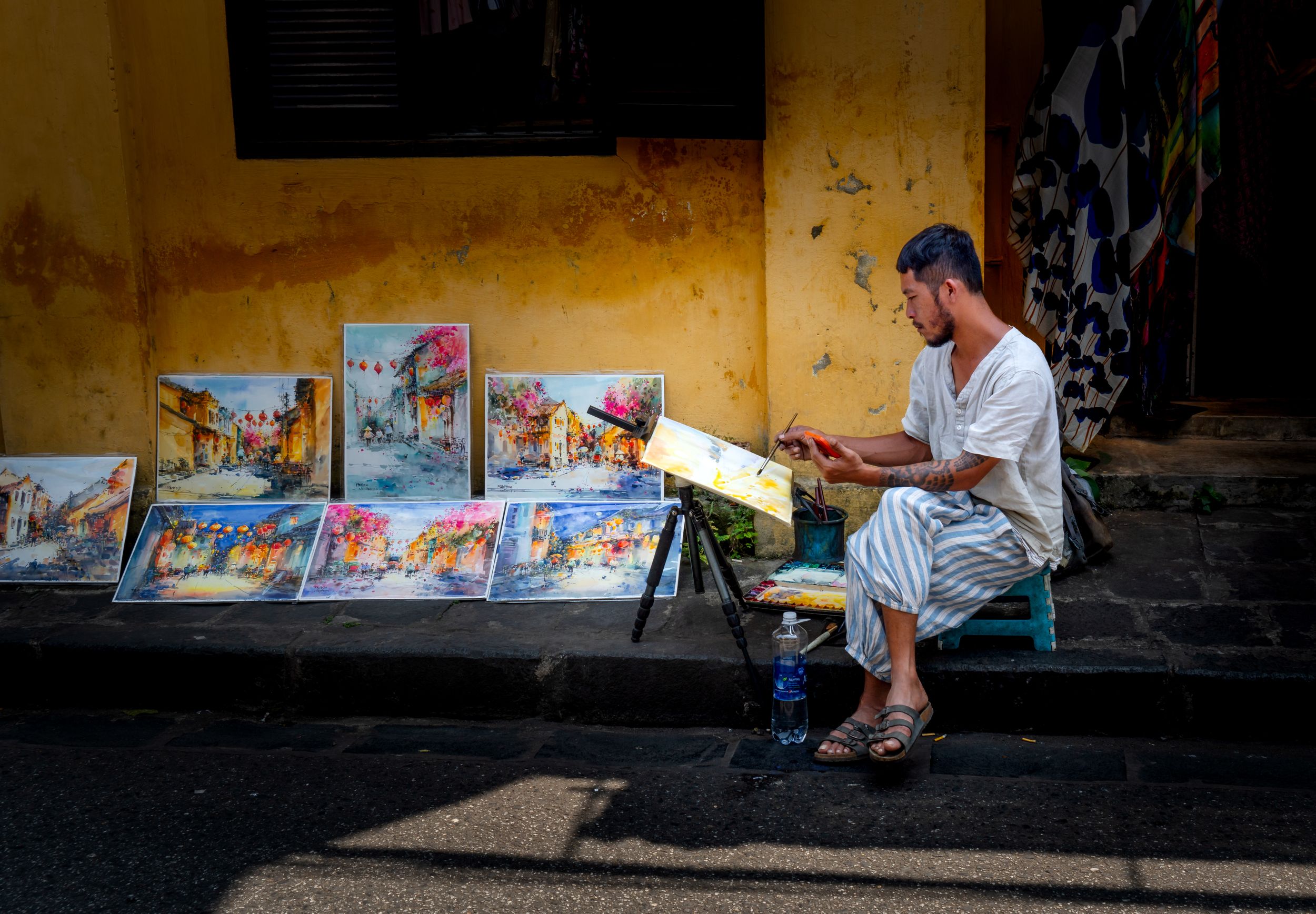Hoi An Street artist by James Jong Photography on YouPic