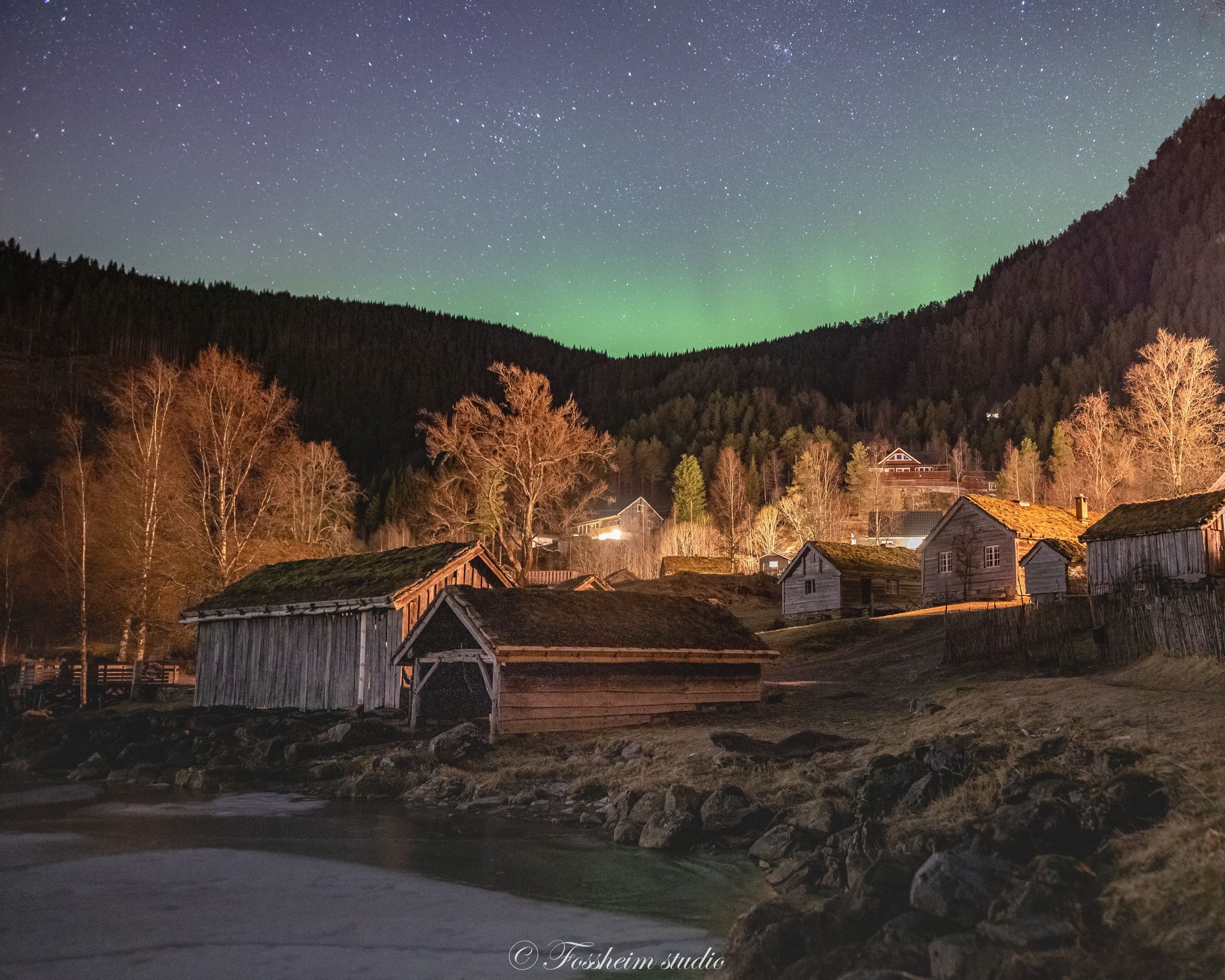 Old buildings and clear skies by Ståle Fossheim on YouPic
