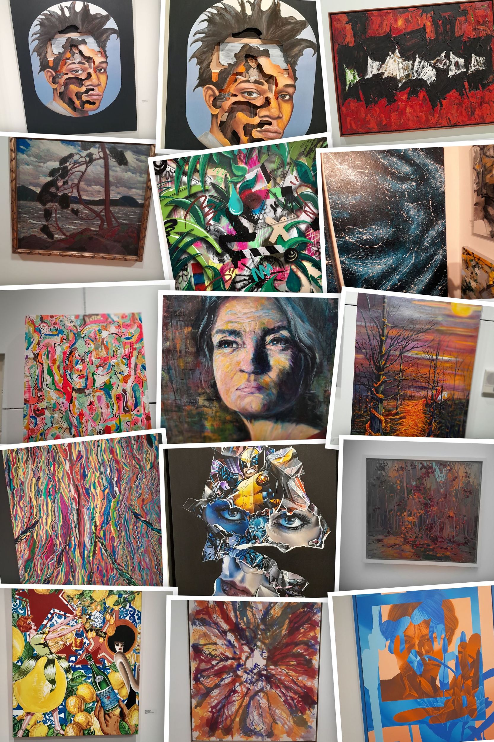 COLLAGE of look back at in time of the arts 🎨 by BCApicphotography on YouPic