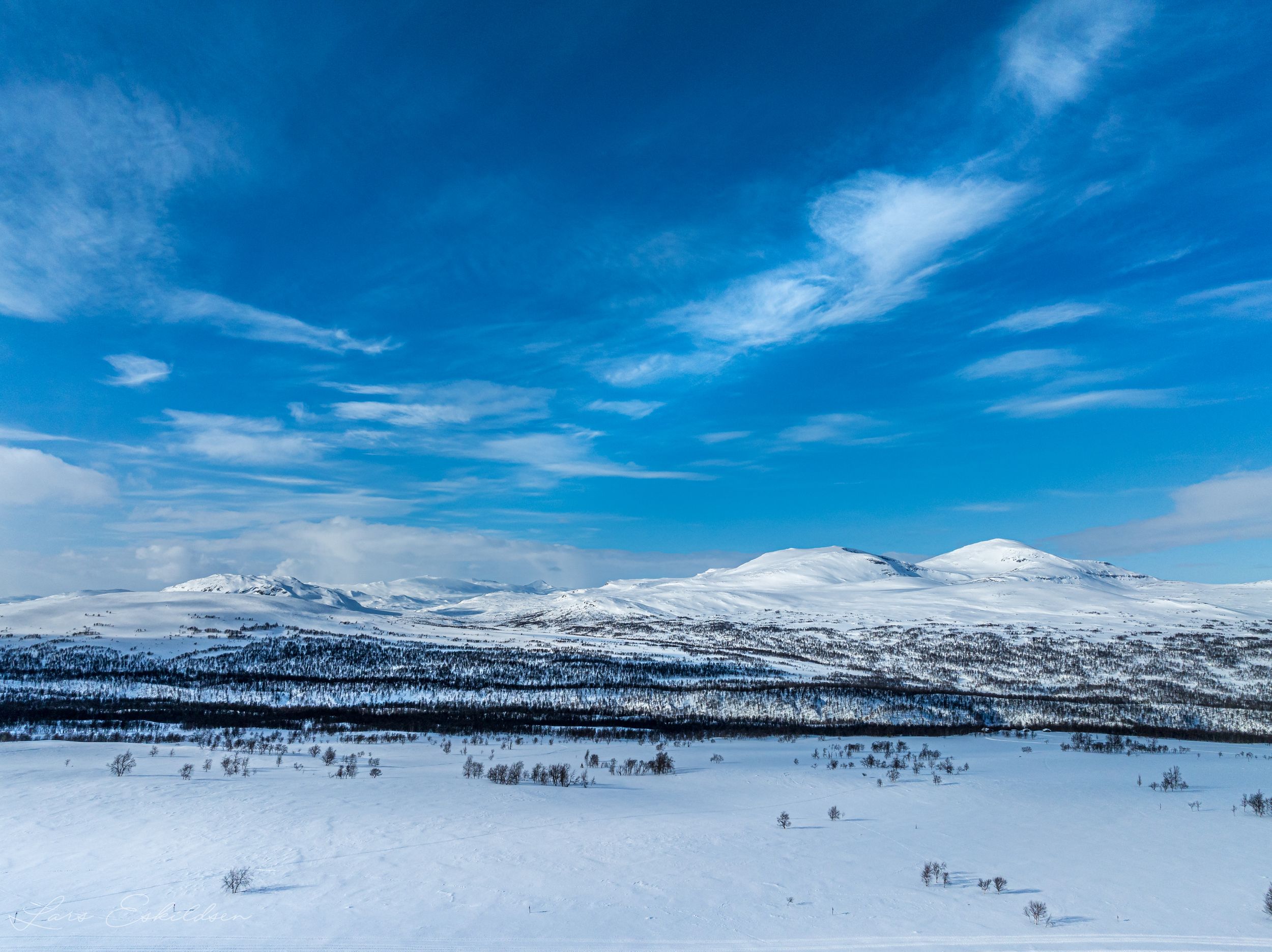 Blue day in the mountains by Lars Eskildsen on YouPic