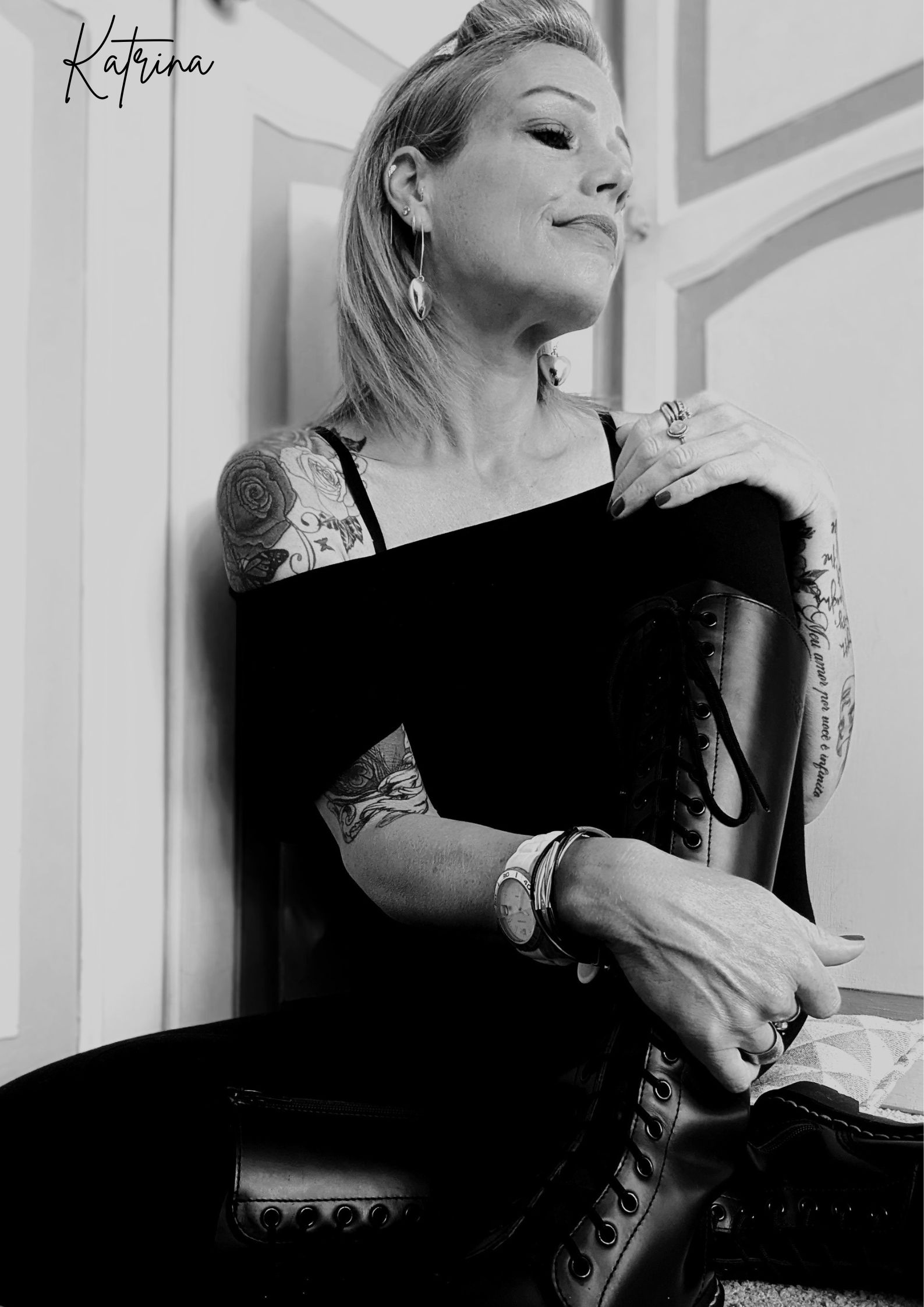 Katrina Visual Artist For Photography 2025 : Black & White Portrait ...