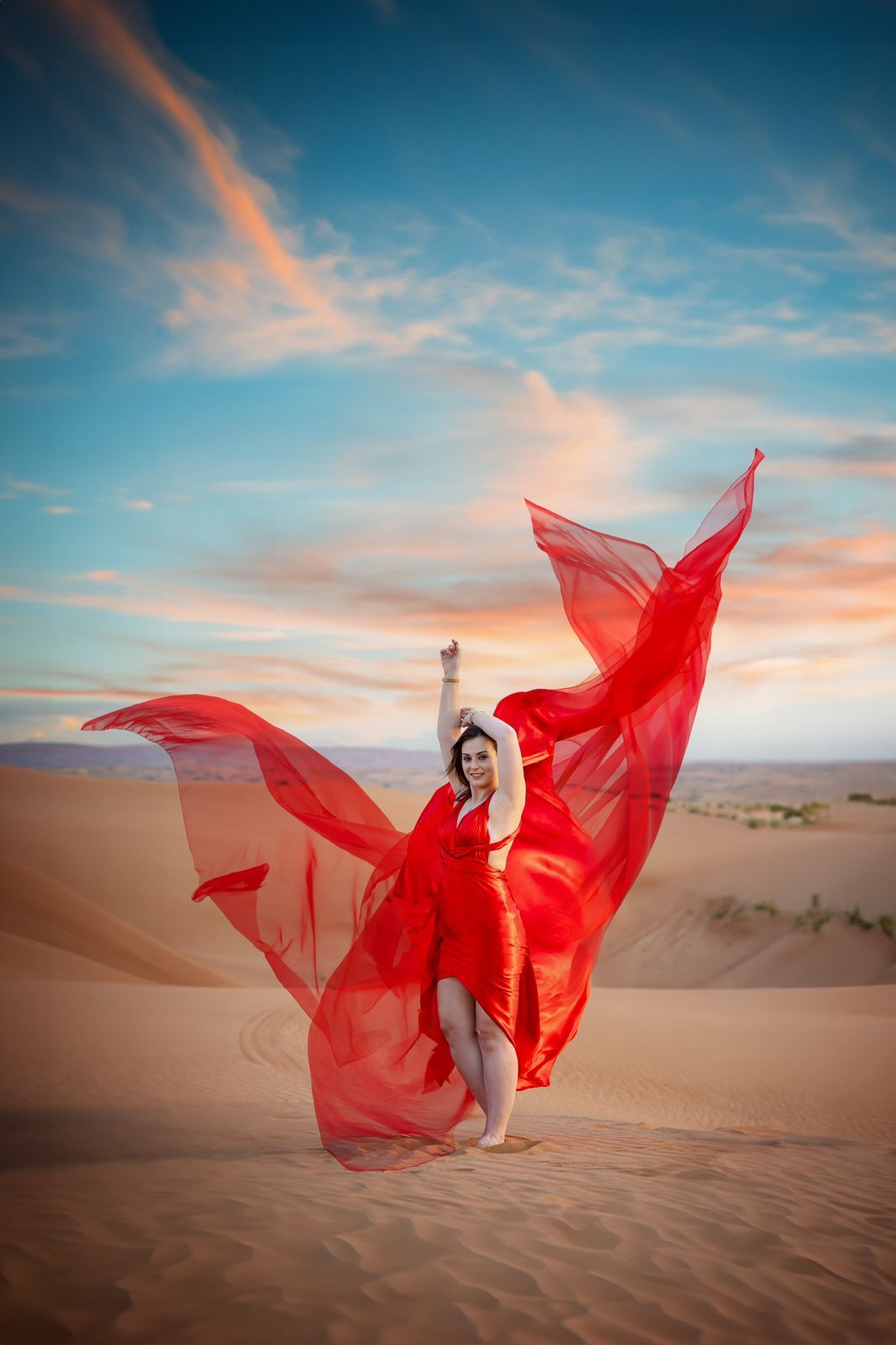 Aerial Beauty with Our Flying Dress Photoshoot by knh photo on YouPic