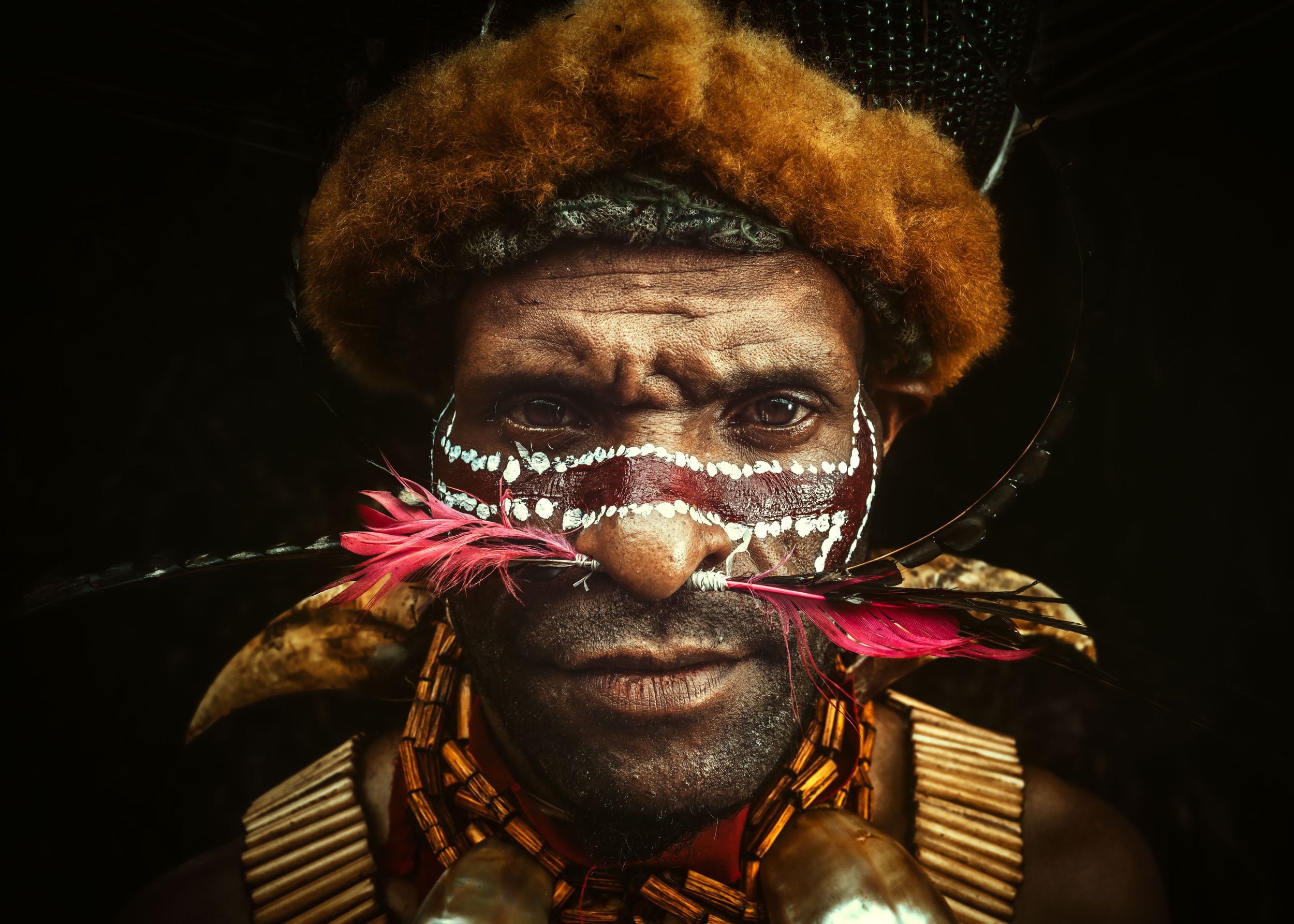 Kalam tribesman from Papua New Guinea by Skerlecz-Antal Nora on YouPic